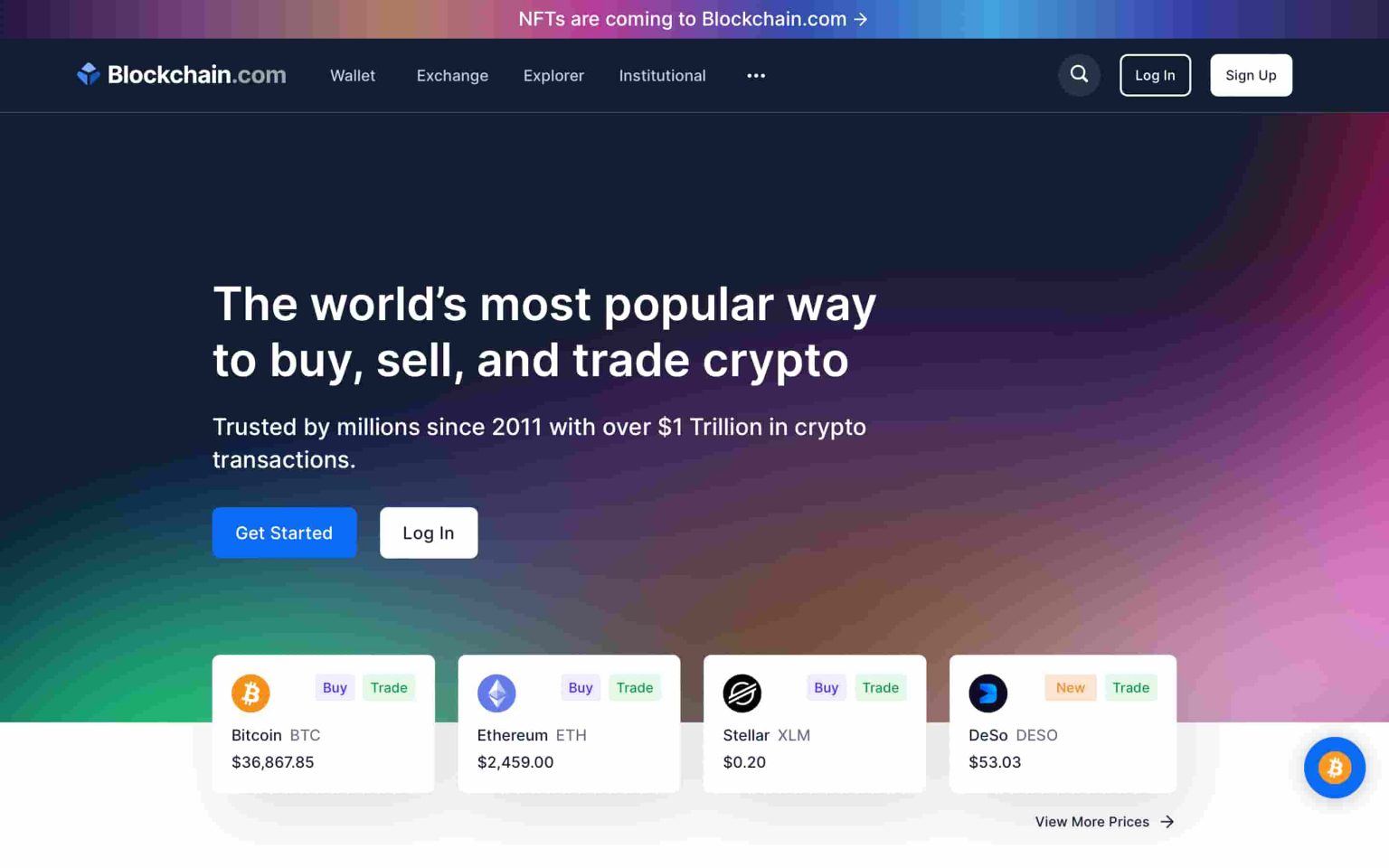 Blockchain.com Review [2025] | Trade & Store Crypto | Pros, Cons
