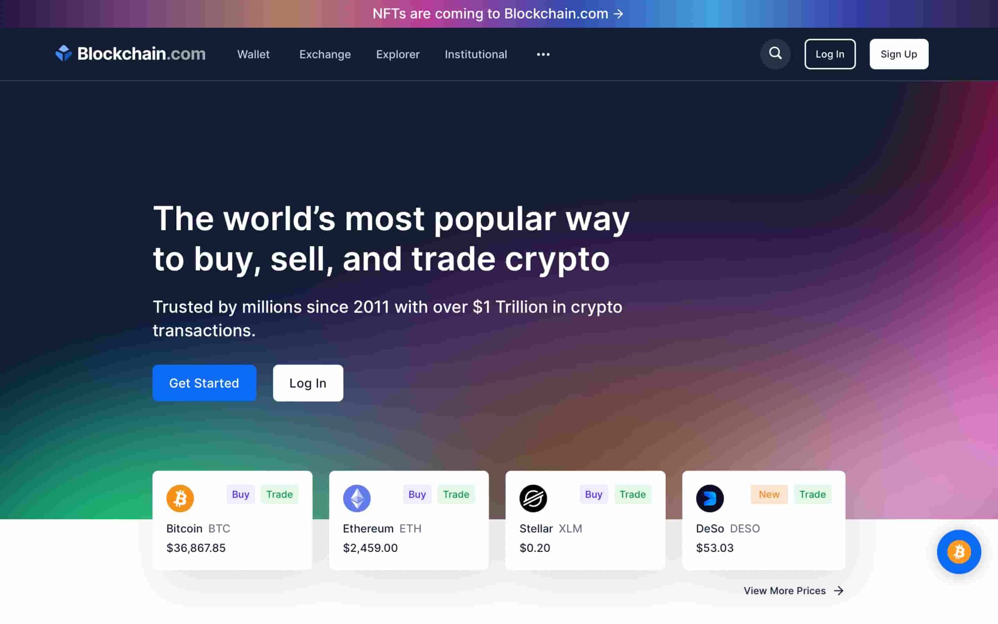 Blockchain.com Review [2025] | Trade & Store Crypto | Pros, Cons