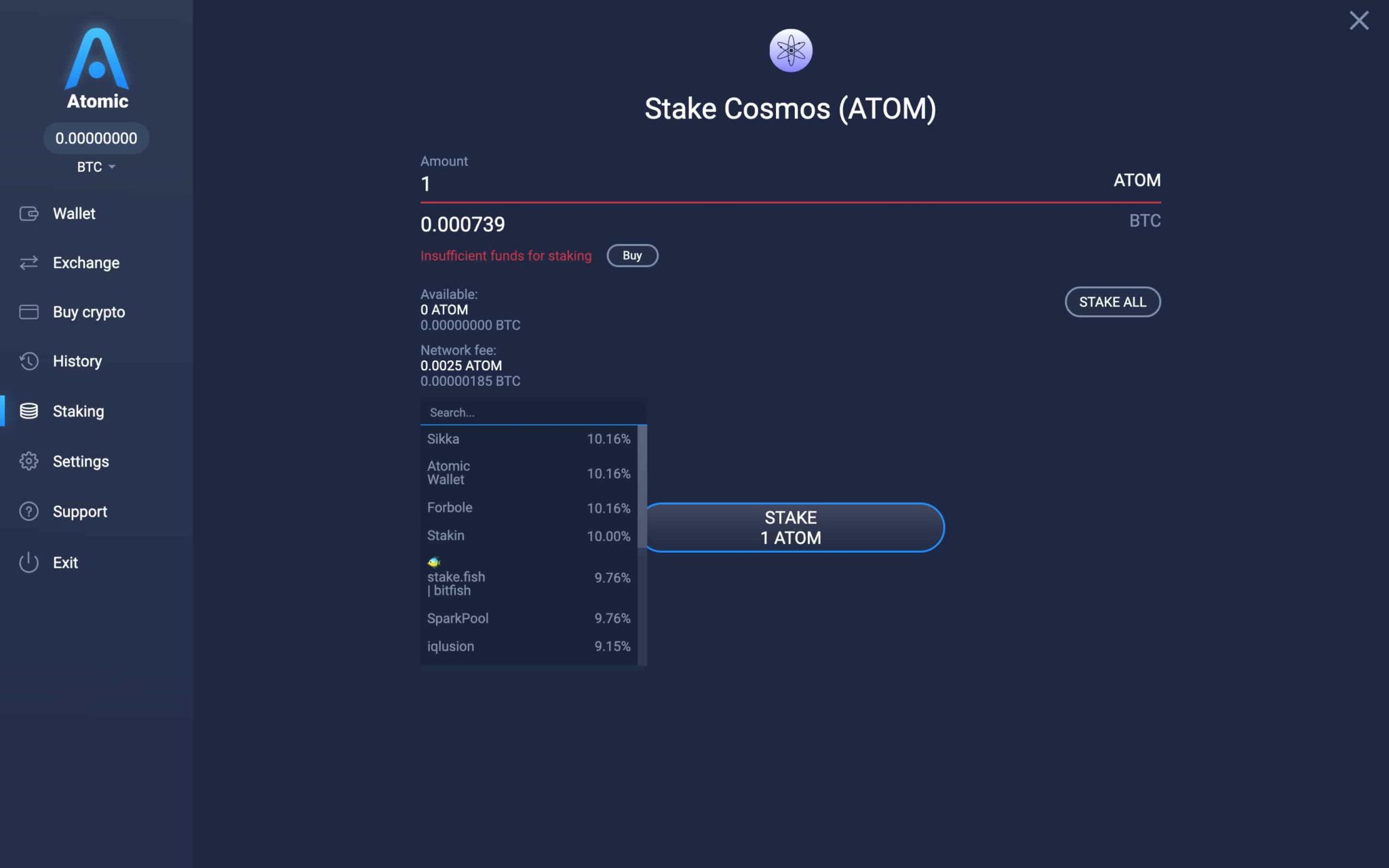 How to Stake Crypto on Atomic Wallet [2025] | Step-by-Step | Finbold