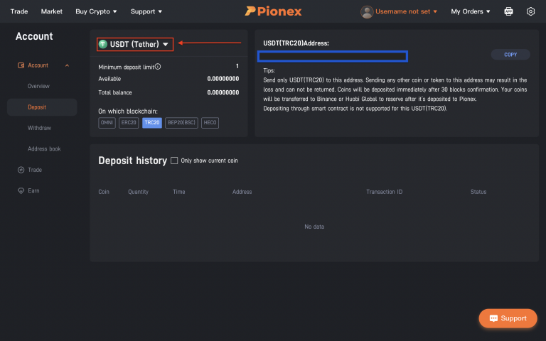 How to Deposit & Withdraw with Pionex | Step-by-Step
