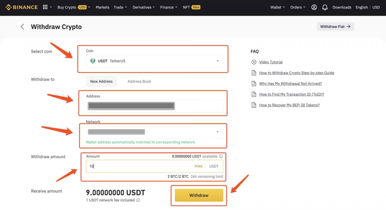 How to Deposit & Withdraw with Pionex | Step-by-Step