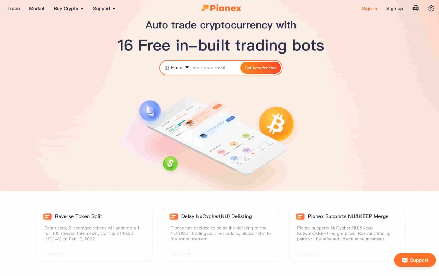 Pionex Review [2025] | Crypto Trading Bots & Exchange | Pros, Cons