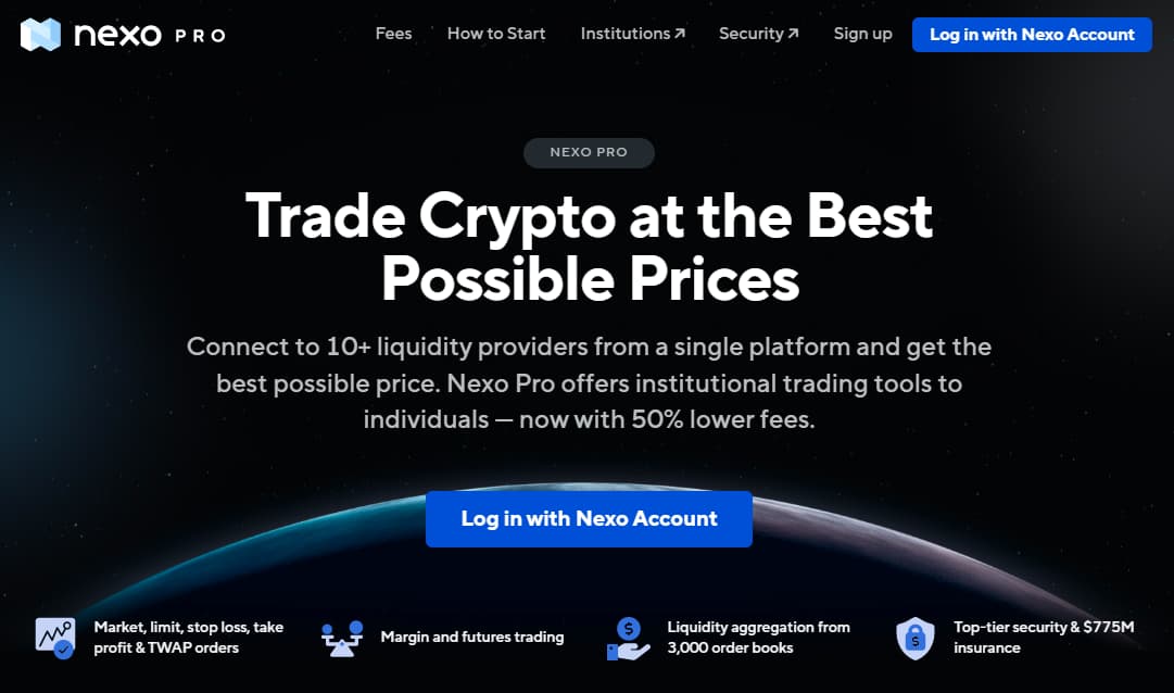 Nexo Pro Review [2024] | Spot, Futures, and Margin Trading Platform