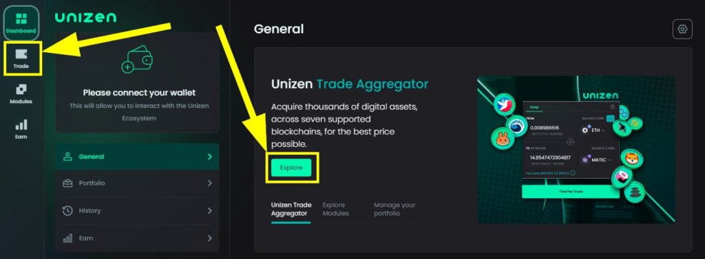 How to Use Unizen’s Trade Aggregator | Hybrid Crypto Exchange Guide