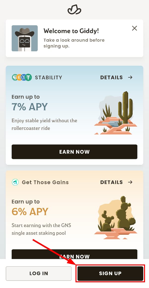 Giddy App Review [2025] | Buy Crypto & Earn Interest