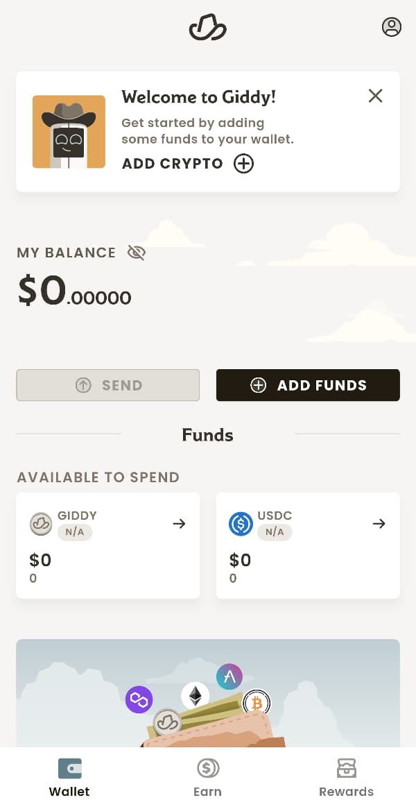 Giddy App Review [2025] | Buy Crypto & Earn Interest