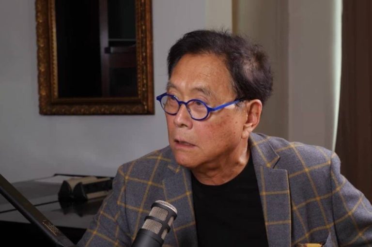 Rich Dad R Kiyosaki Projects The Downfall Of Us Dollar Labels It