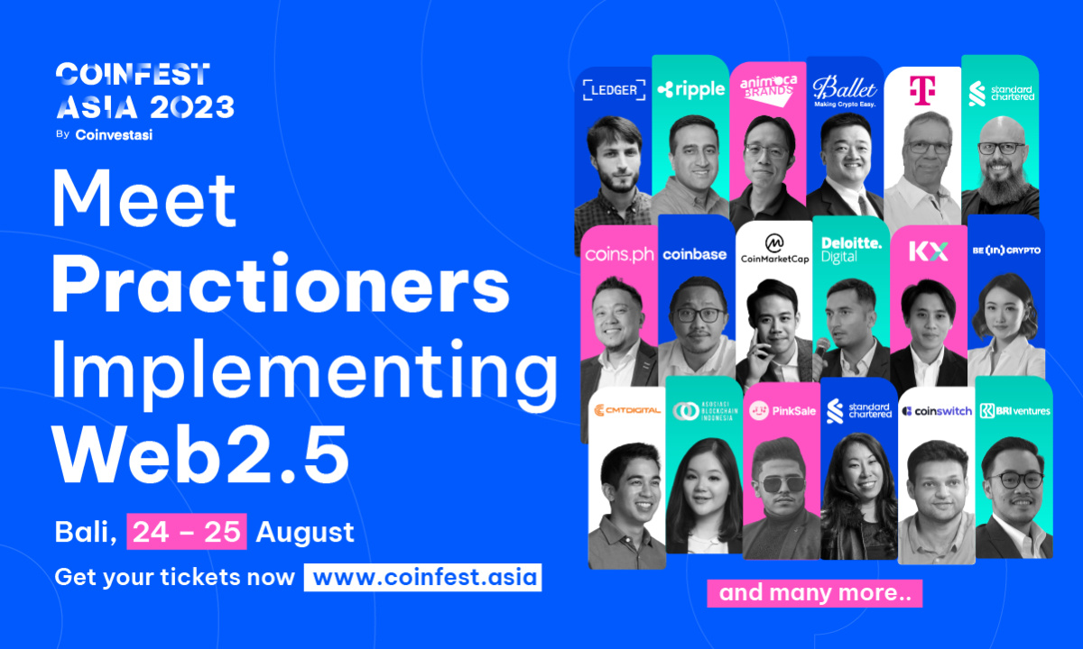 Coinfest Asia Uses Web2.5 Theme and Will Feature Over 100 Speakers