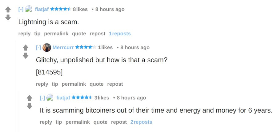 Creator of Nostr blasts Bitcoin Lightning as ‘a scam'