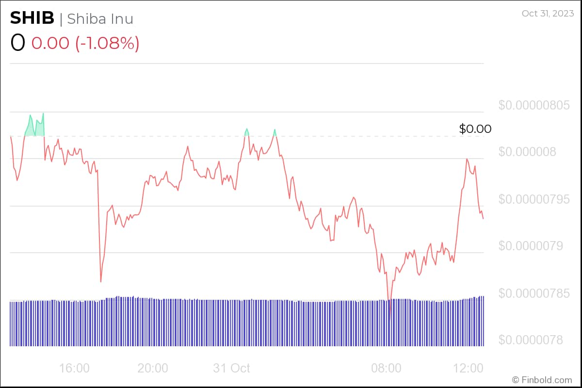 Machine learning algorithm sets SHIB price for end of November