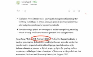 Polygon teams up to launch palm recognition Proof of Humanity protocol