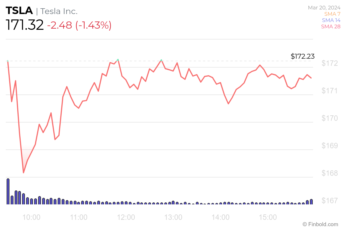 Monster Tesla stock insider trading alert