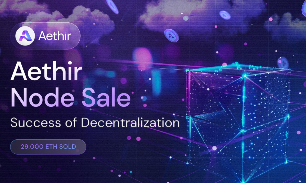 Aethir's Node Sale Marks Milestone in Decentralization