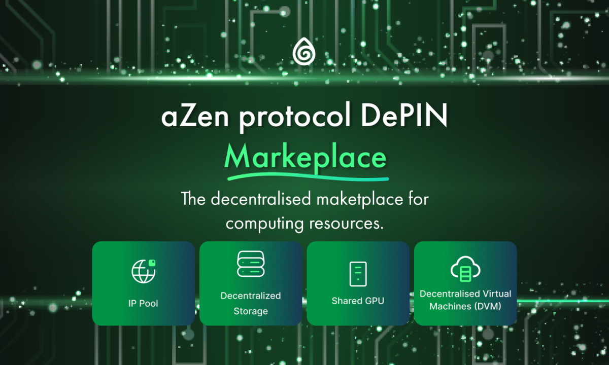 aZen Protocol launched the decentralised marketplace for computing ...