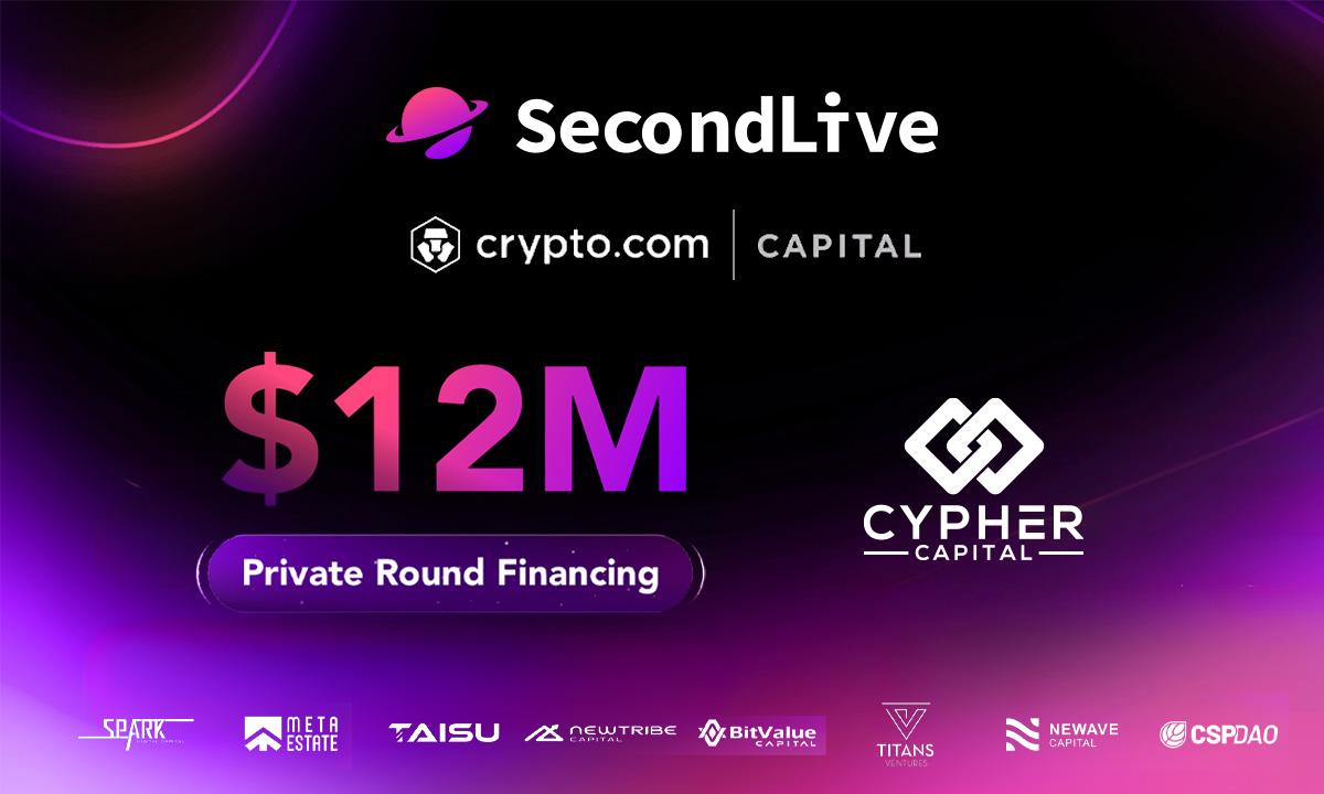 Cypher Capital Participates in $12M Funding Round for SecondLive