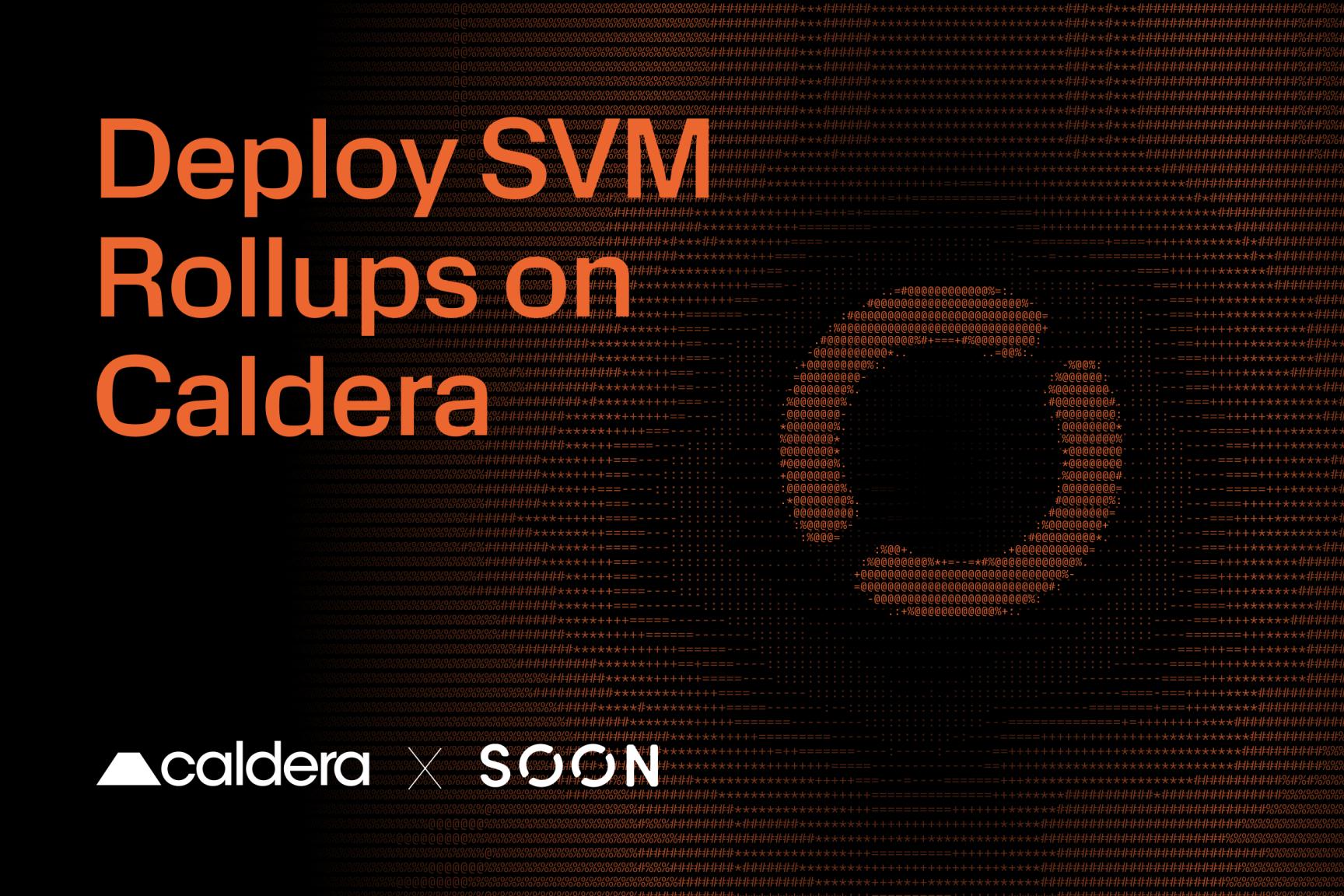 Caldera Launches Support for SVM, becoming First Multi-VM Rollup Platform