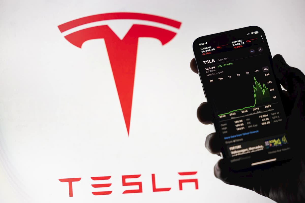 $1,000 invested in Tesla stock at the start of 2024 returned