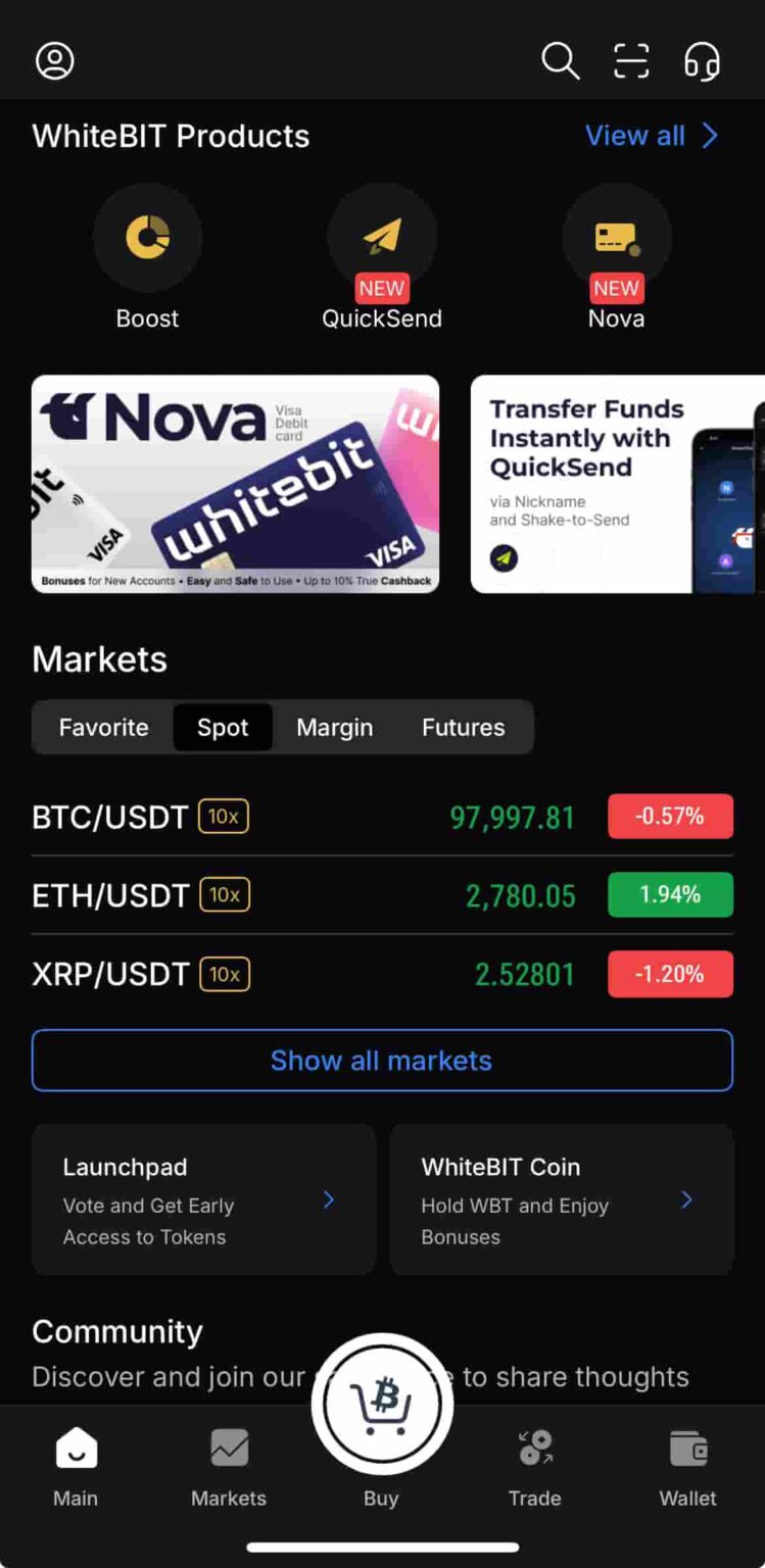 WhiteBIT Review [2025] | Crypto Exchange, Pros & Cons | Finbold