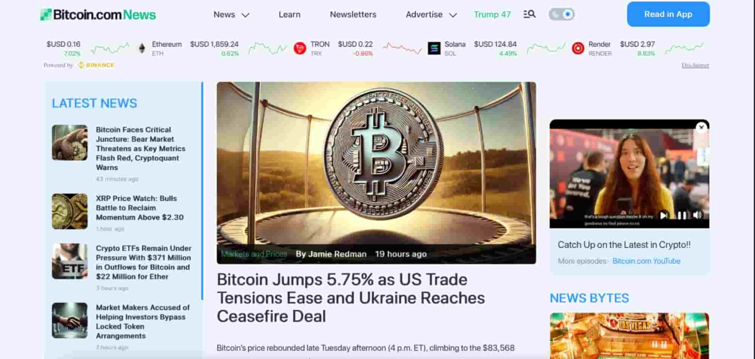 10 Best Crypto News Websites for 2025