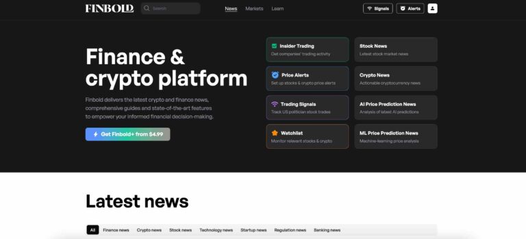 10 Best Finance Websites for 2025 | Finbold
