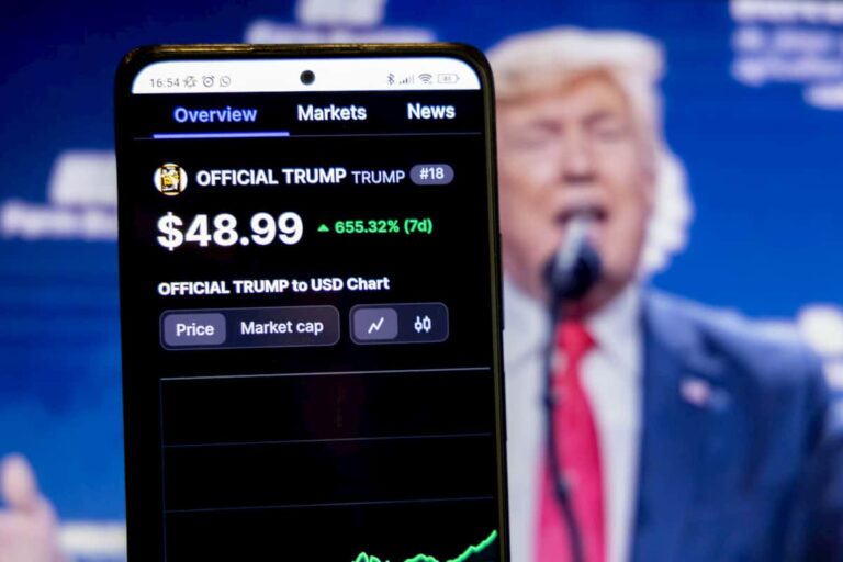 Who is number one on the Official Trump leaderboard?
