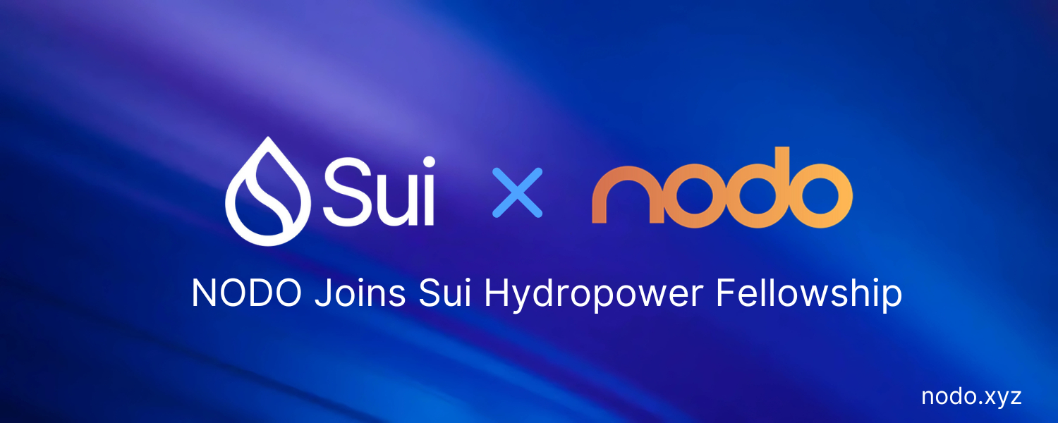 NODO Secures Backing from Sui for Agentic DeFAI Infrastructure