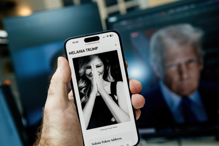 Melania meme coin is now down 98% from highs