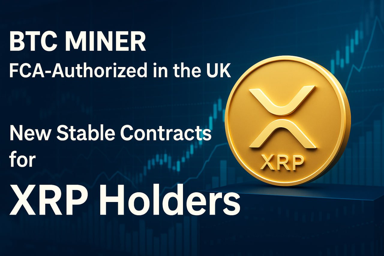 XRP Holders, Attention! BTC Miner Cloud Mining Launches New XRP Contracts